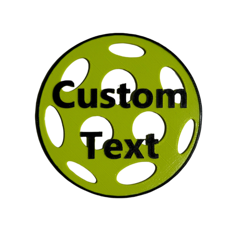 Custom Text Pickleball Sign – Kowski Development