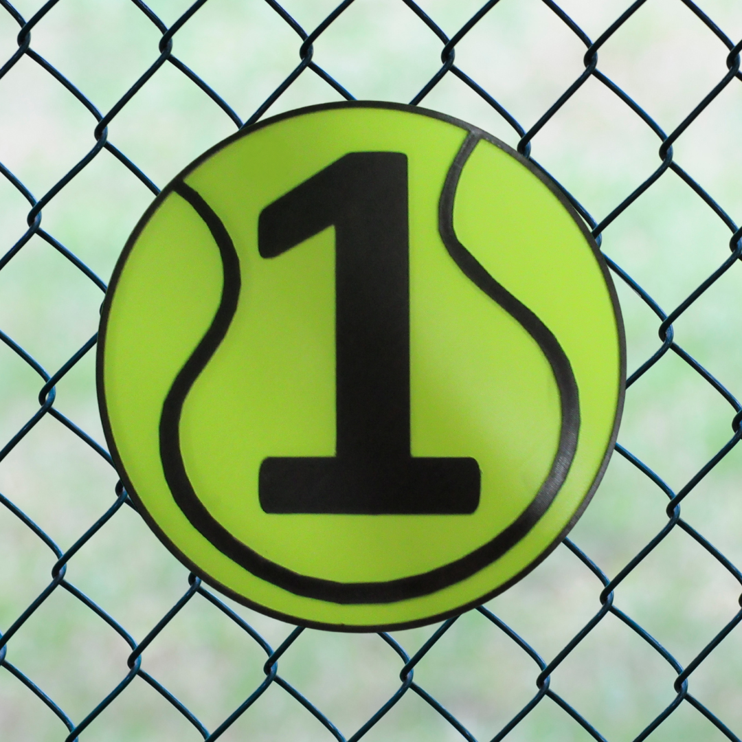 Tennis Court Numbers – Kowski Development